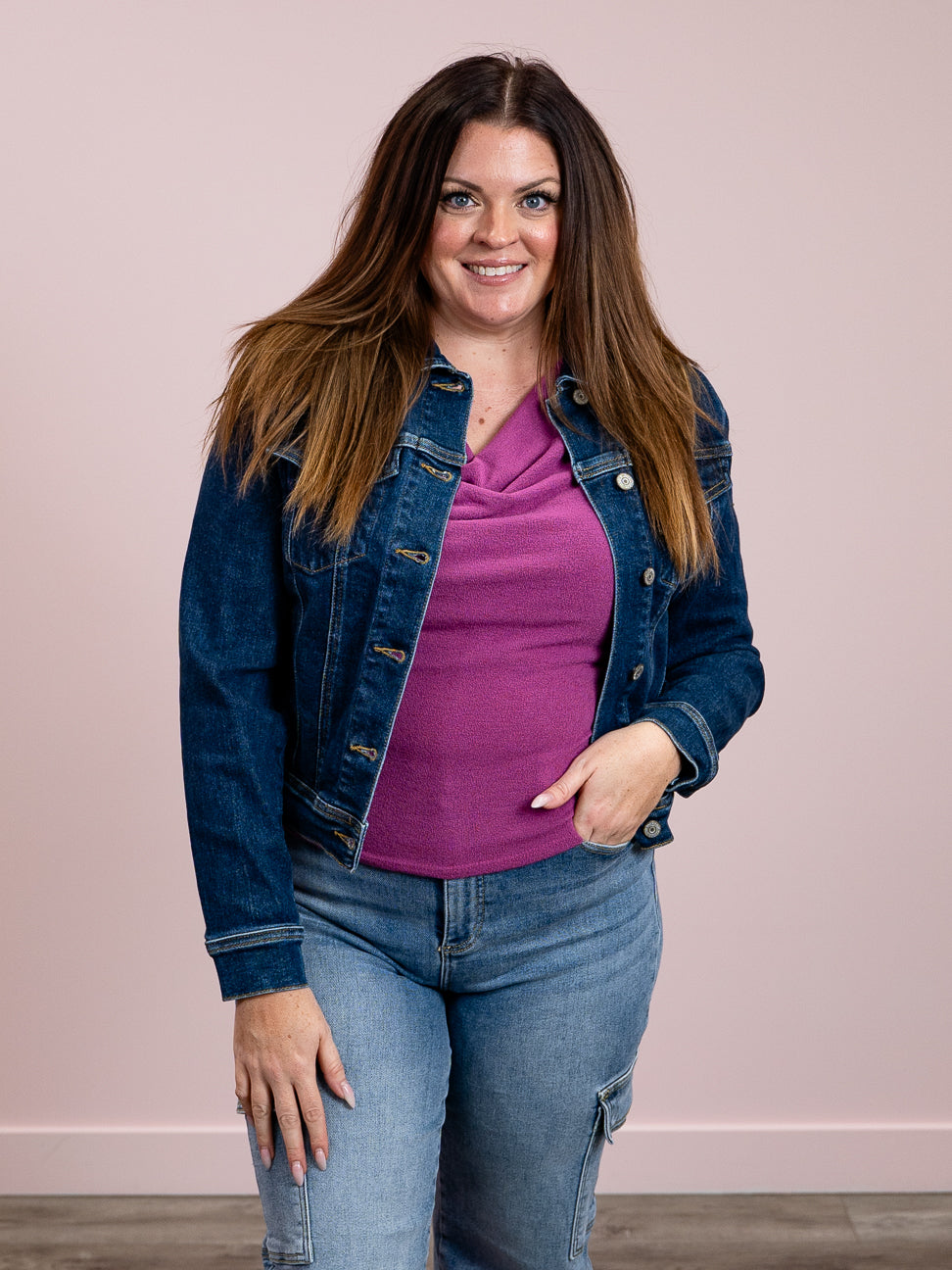 *FINAL SALE* Judy Blue | Classic Jacket | Amos – Lavender & Lace Boutique