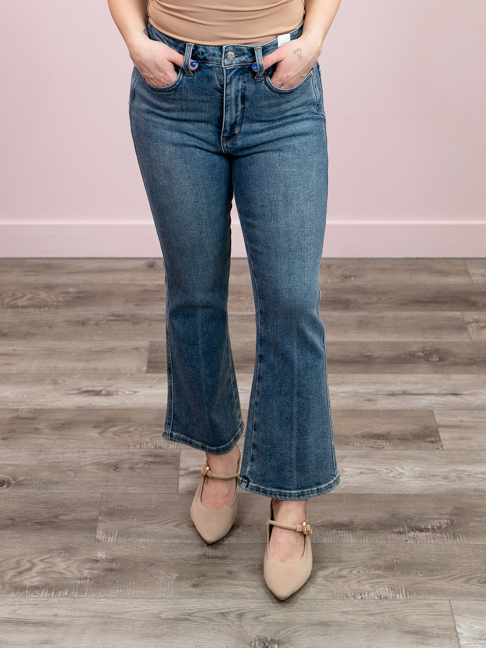 Judy Blue | High Rise Tummy Control Kick Flare Jean | William ...